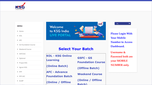 KSG IAS | Old Rajinder Nagar, Delhi | KSG IAS Course Fees 2024, Faculty ...