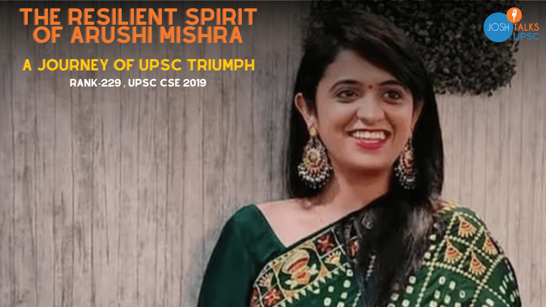 IFS Arushi Mishra | Josh Talks