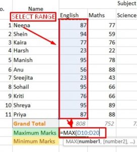 Advance Excel in Hindi - Excel Formulas in Hindi Example Ke Saath