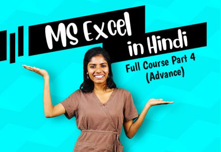 Advance Excel in Hindi - Excel Formulas in Hindi Example Ke Saath