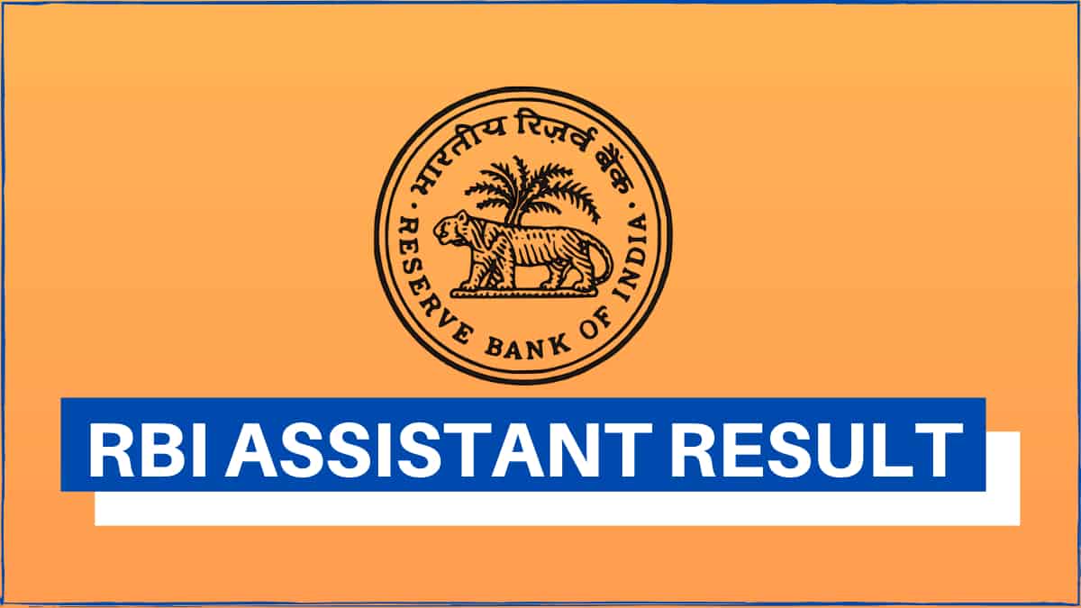 RBI Result: Check RBI Assistant Prelims Exam Result 2020